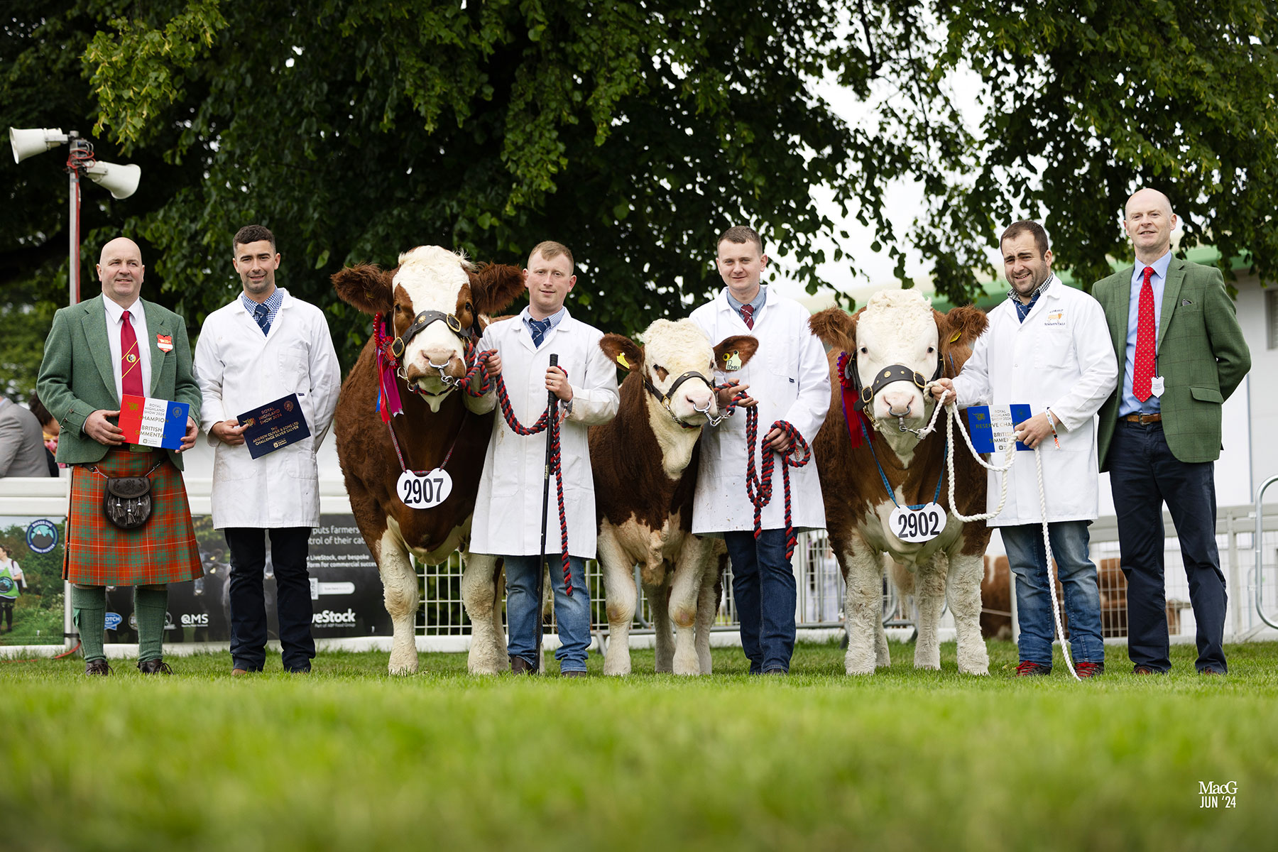 BACKMUIR WIN OVERALL INDIVIDUAL INTERBREED AT 2024 ROYAL HIGHLAND AFTER ...